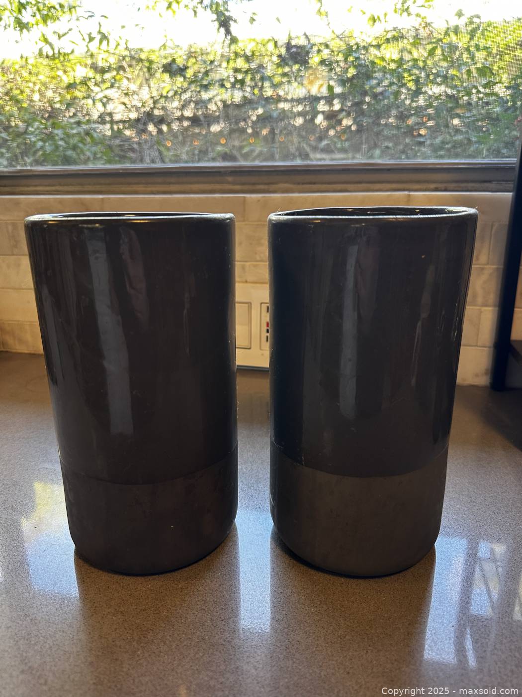 CRATE & BARREL Aaron Probyn Welcome Wine Cooler Chiller Bottle Holder ...