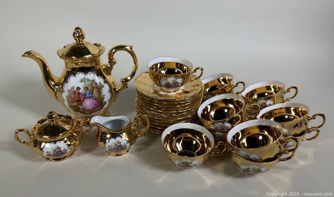 Vintage LENI PARBUS West Germany Gold-Tone Tea Set | Toronto (Ontario ...