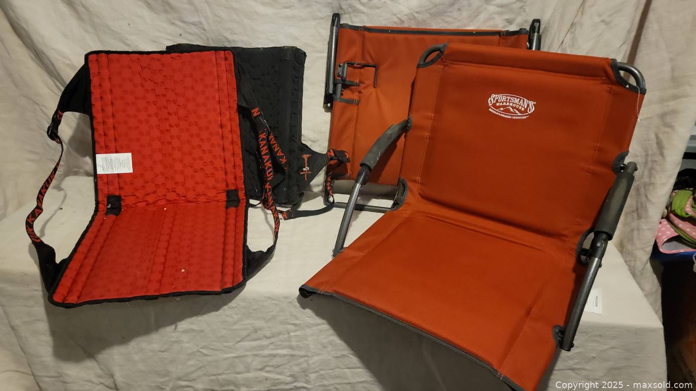 Vintage Camping/Backpacking chairs and Bleacher Seats | Greenwood ...
