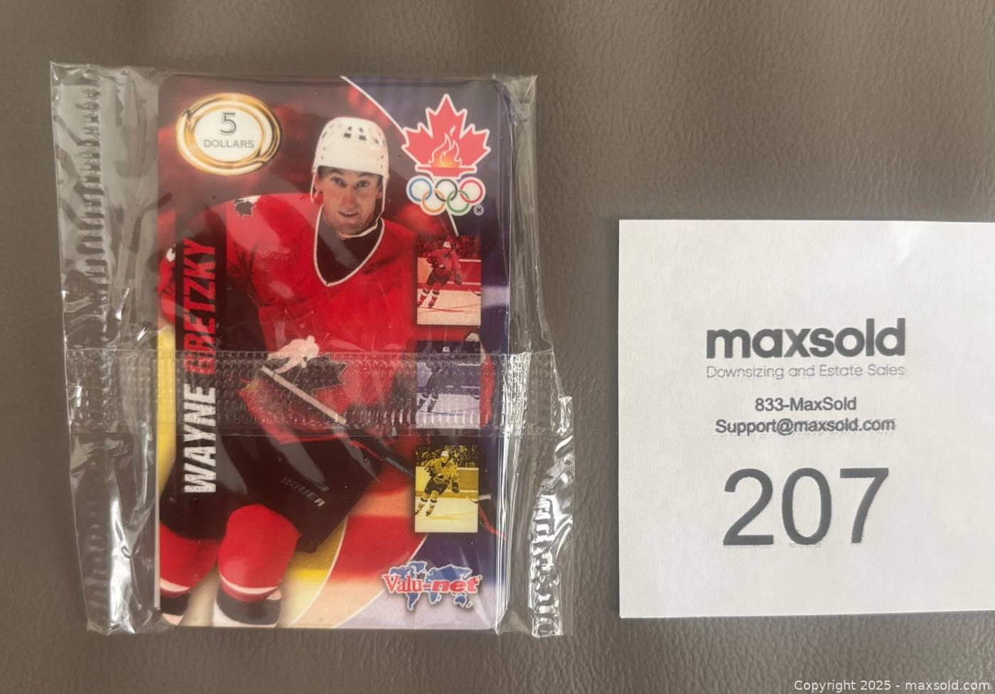 Sealed 1997-98 Team Canada Wayne Gretzky Phone Card | Ottawa (Ontario, Canada) SELLER MANAGED ...