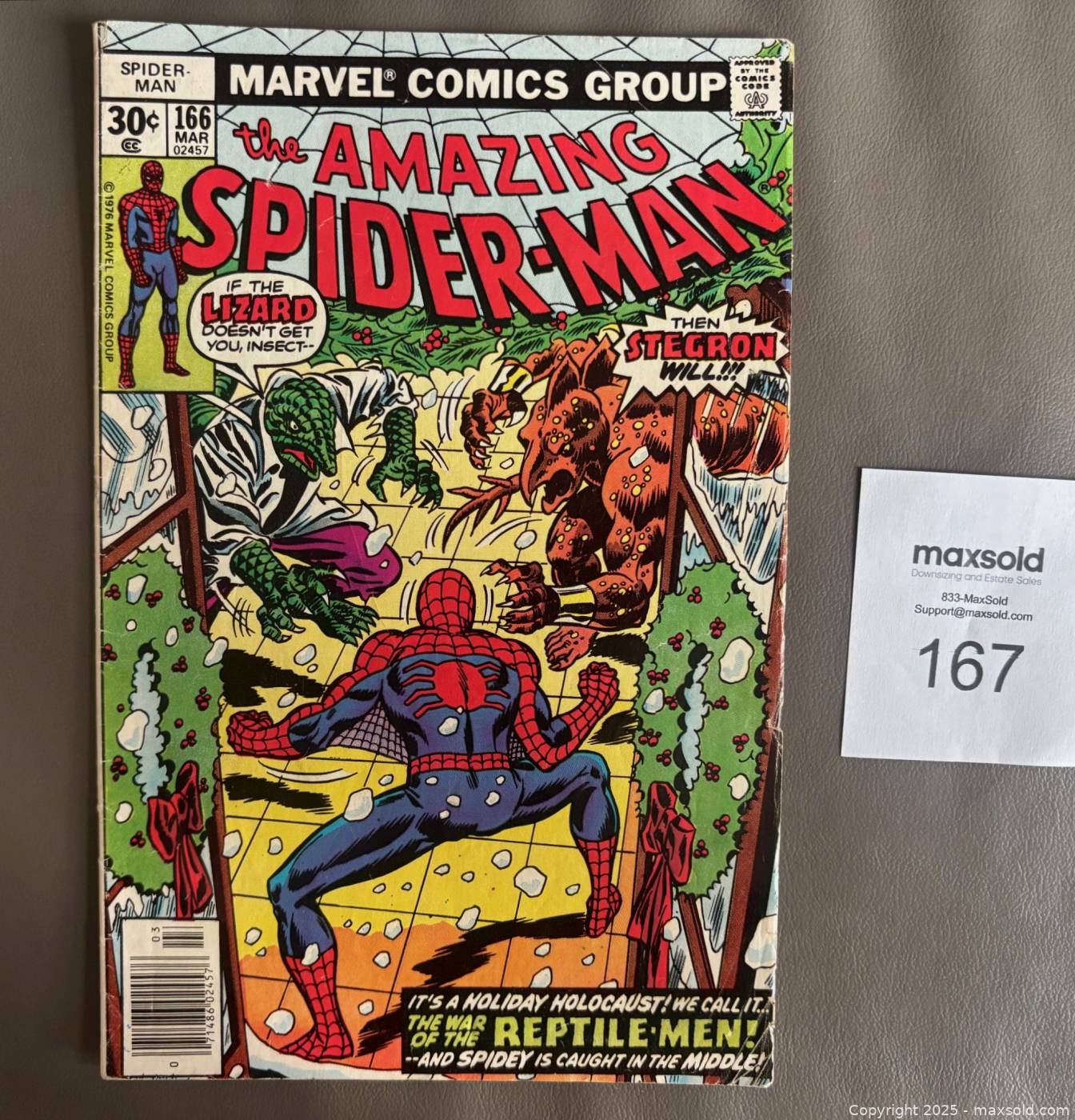 1977 Marvel Comics The Amazing Spiderman # 166 | Ottawa (Ontario, Canada) SELLER MANAGED ...