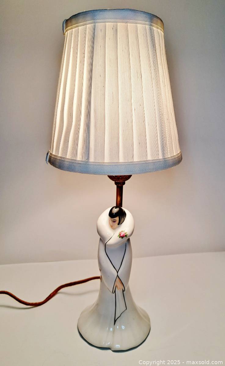 Art Deco Flapper German Figural Table Lamp | Aurora (Ontario, Canada ...