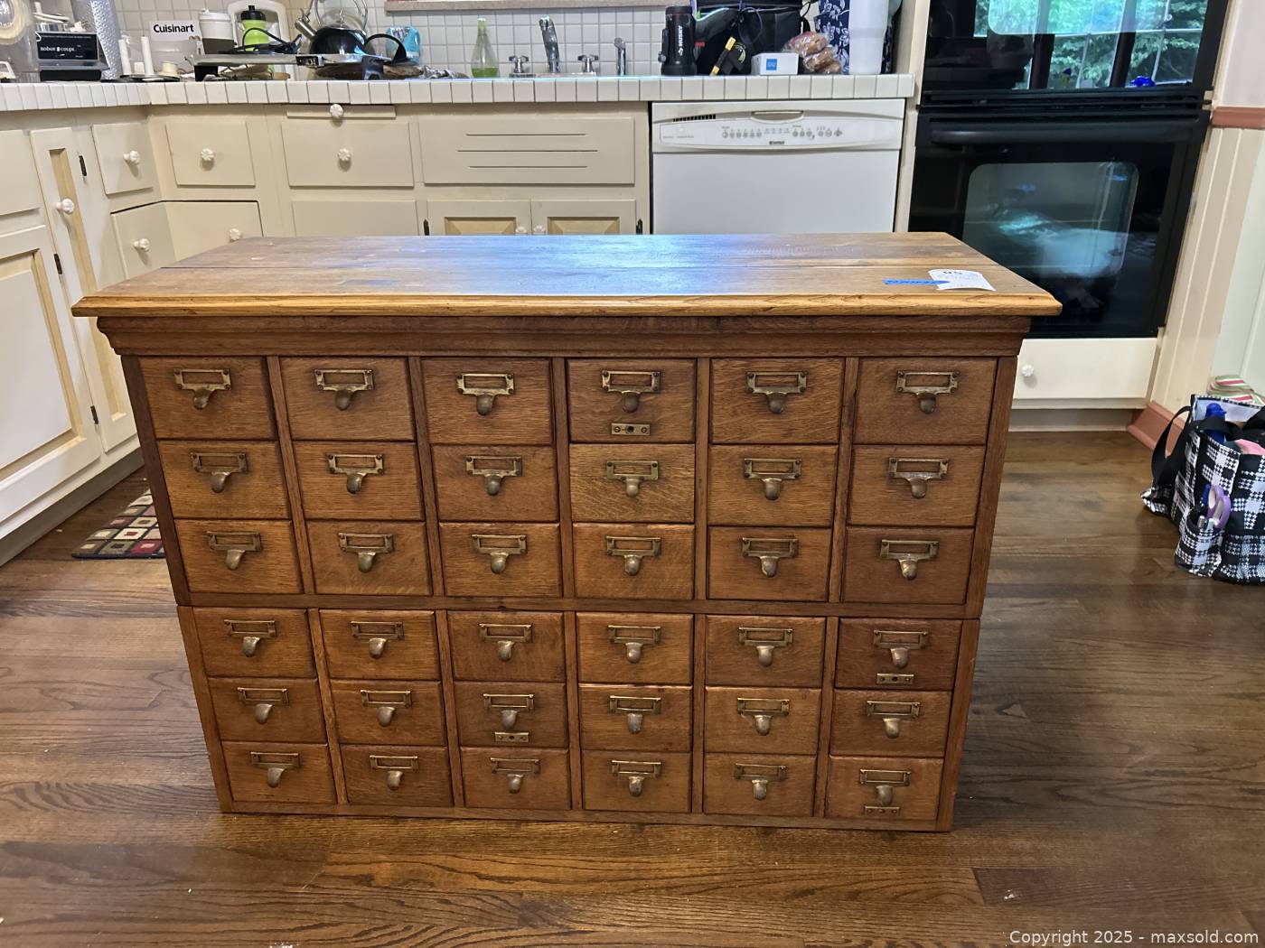 Vintage library file cabinet B | Basking Ridge (New Jersey, USA ...