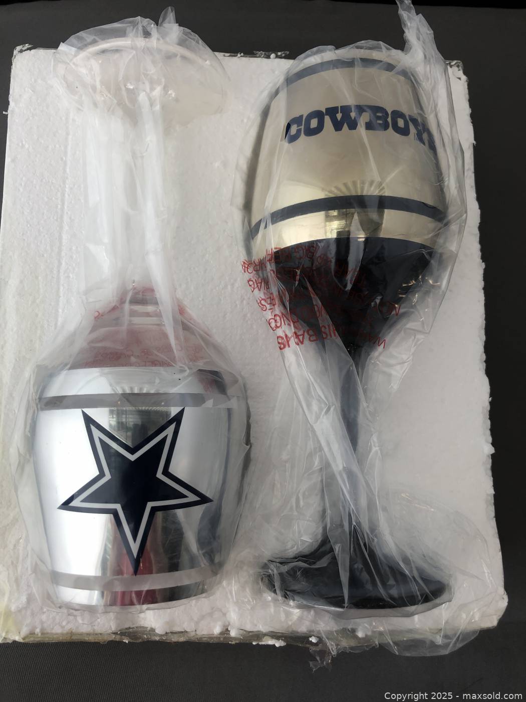 Limited Edition Dallas Cowboys Wine Glass Set | Fairfax (Virginia, USA ...