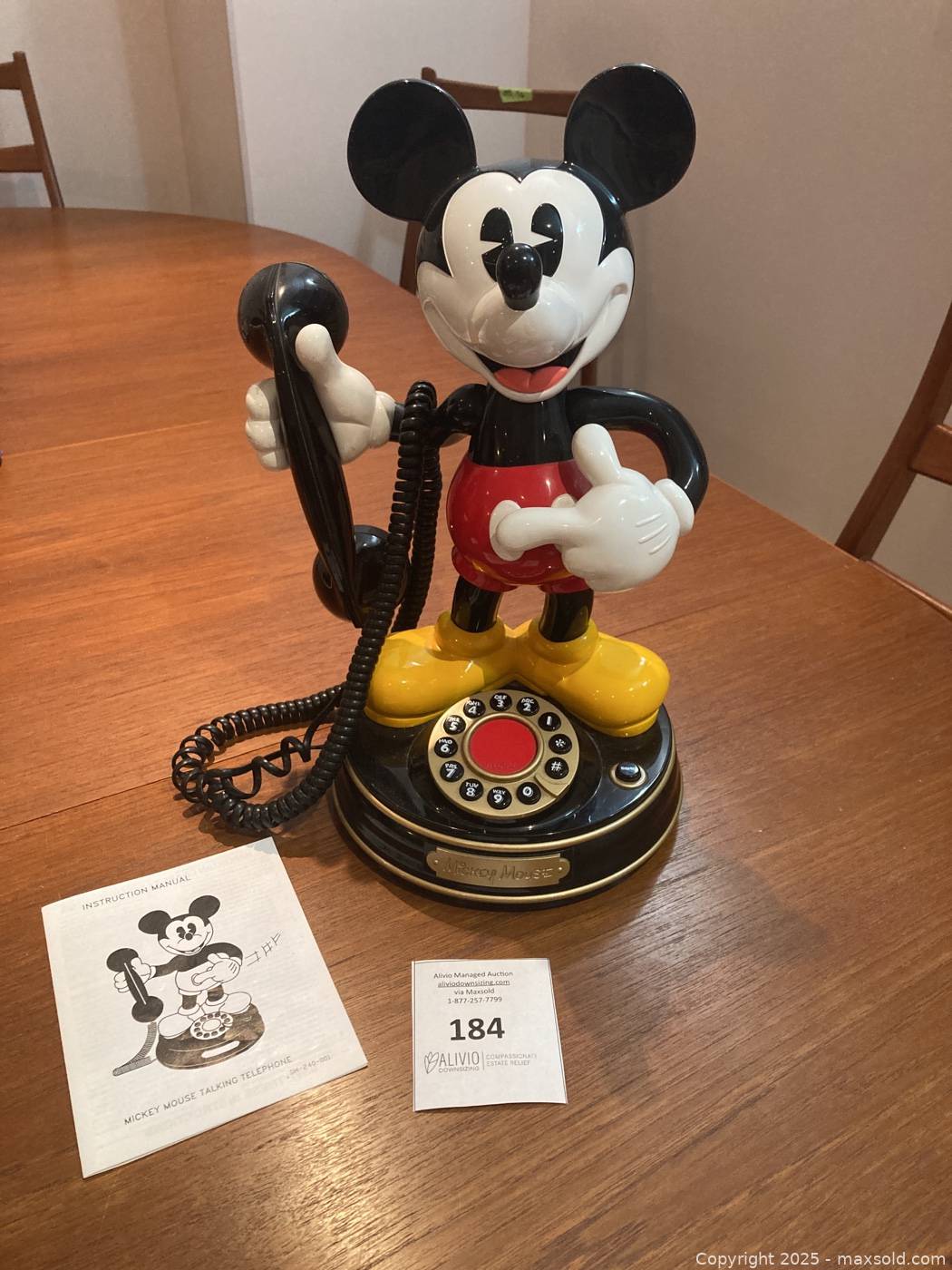 Vintage Mickey Mouse Talking Telephone | Toronto (Ontario, Canada ...