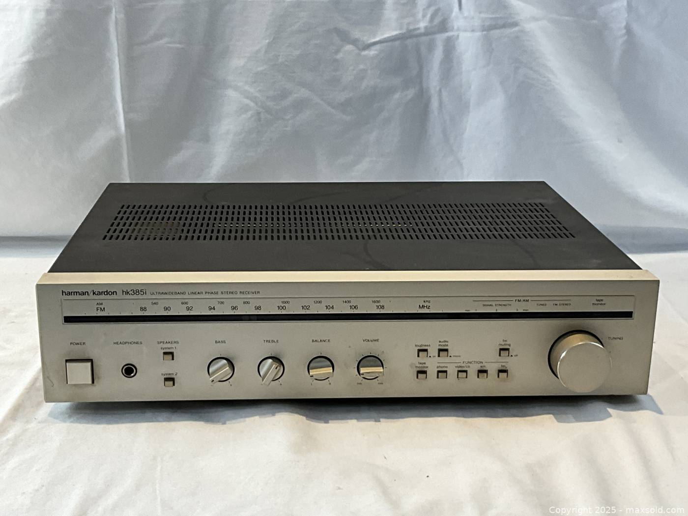 Harmon / Kardon Ultrabandwidth Linear Phase Stereo Receiver | Oakville ...