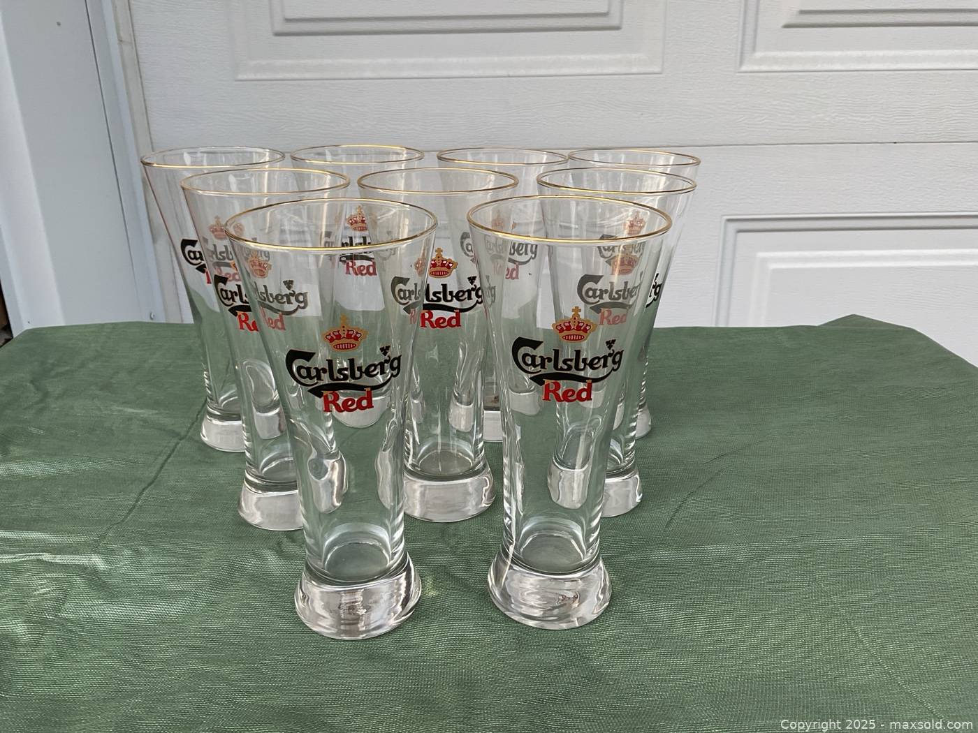 Carlsberg Red Beer Glasses | Richmond Hill (Ontario, Canada) PARTNER ...