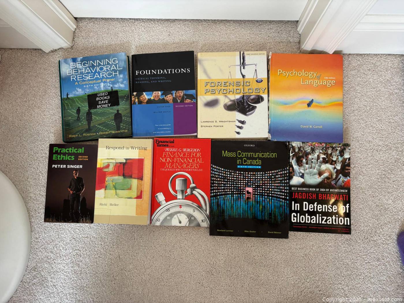 University Textbooks Bundle 3 | Oakville (Ontario, Canada) SELLER ...