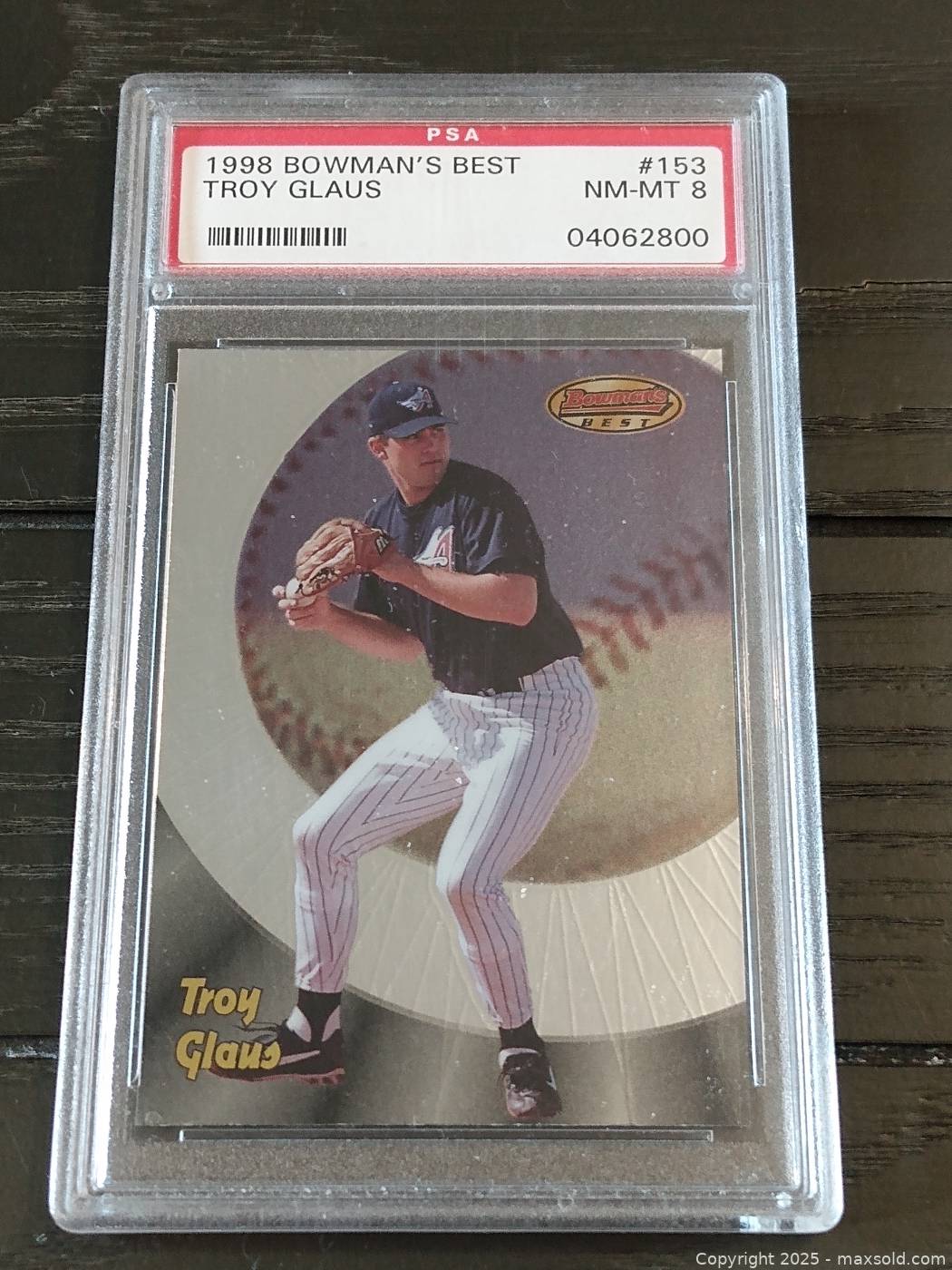 1998 Bowman's Best Troy Glaus #153 PSA NM-MT 8 | New Westminster ...