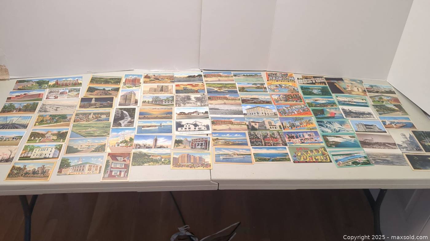 180+ Vintage Postcard Lot--Linen, whiteborder, pictures | Westwood ...