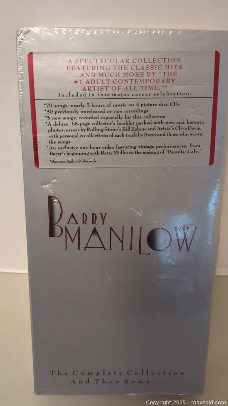 Barry Manilow: The Complete Collection | Westwood (Massachusetts, USA ...