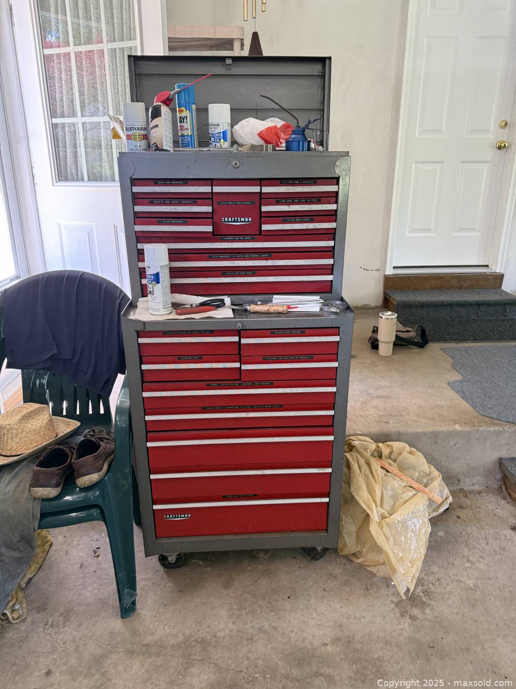 Craftsman Rolling Tool Chest, Vintage 1975 Hot Rod Tool Boxes, With ...