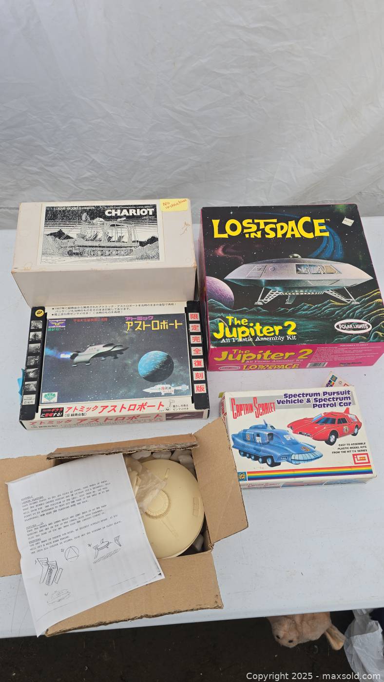 42- Vintage Space Models | Cream Ridge (New Jersey, USA) SELLER MANAGED ...