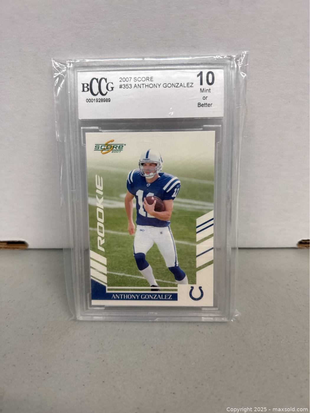 Graded Rookie Football Card | Aurora (Ontario, Canada) SELLER MANAGED ...