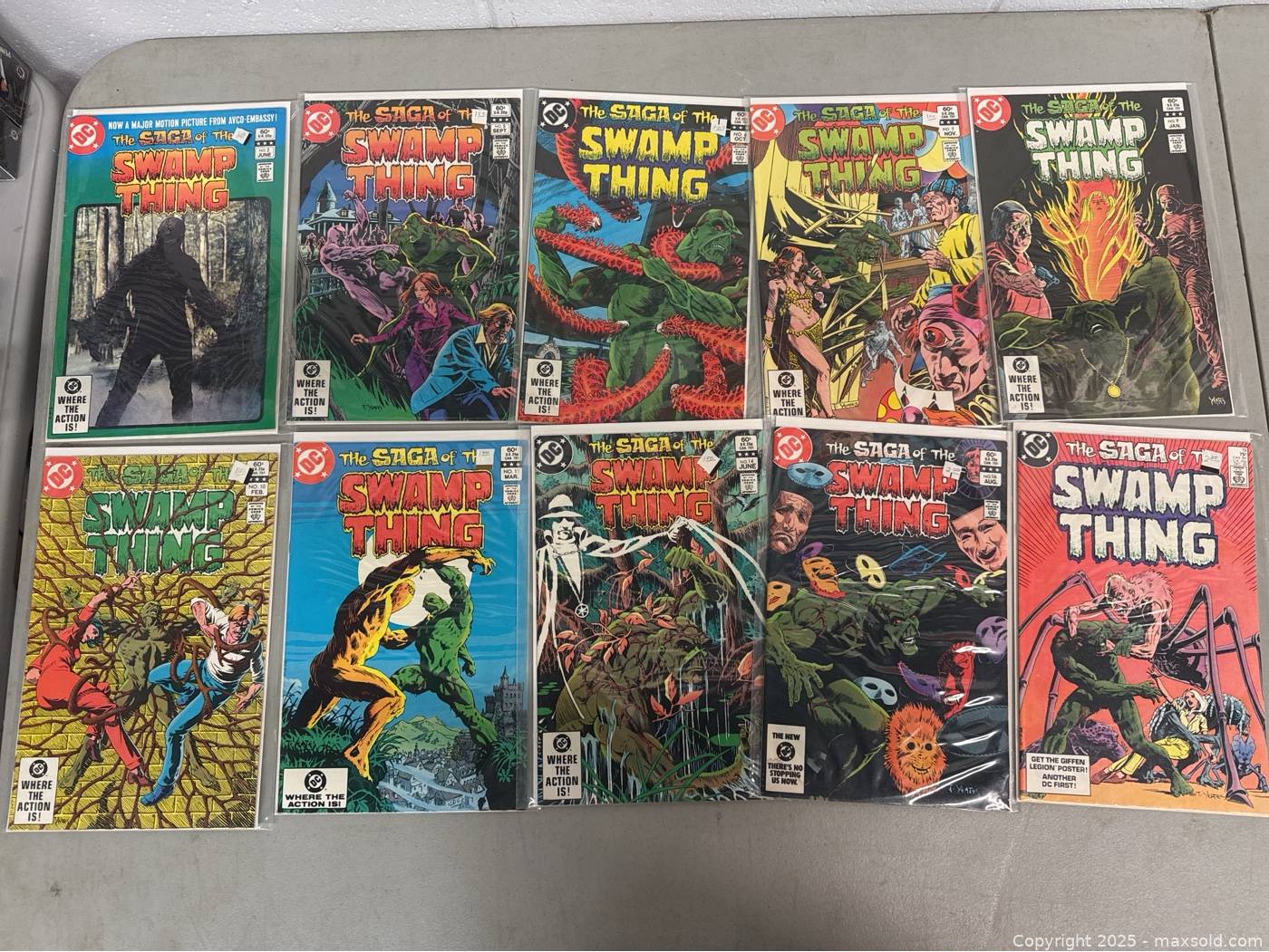 Swamp Thing Comic Collection | Aurora (Ontario, Canada) SELLER MANAGED ...