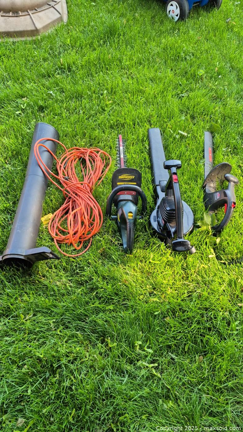 Essential Electric Yard Tools Set for Sale | Toronto (Ontario, Canada ...