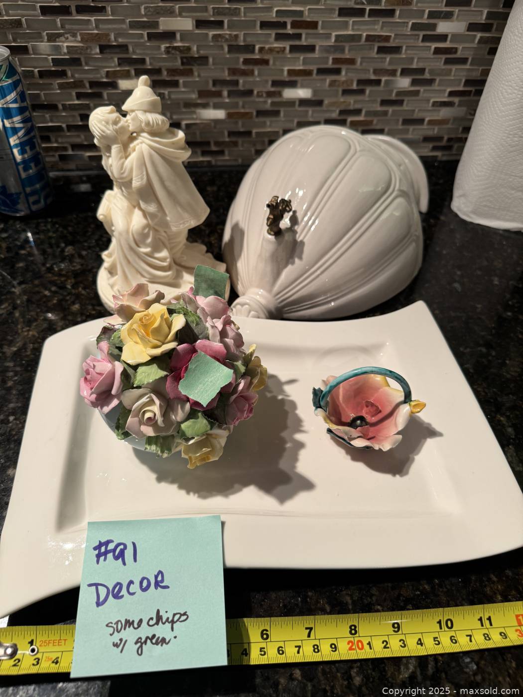 Multicolor Porcelain Figurines & Flowers Collection Italian | Toronto ...
