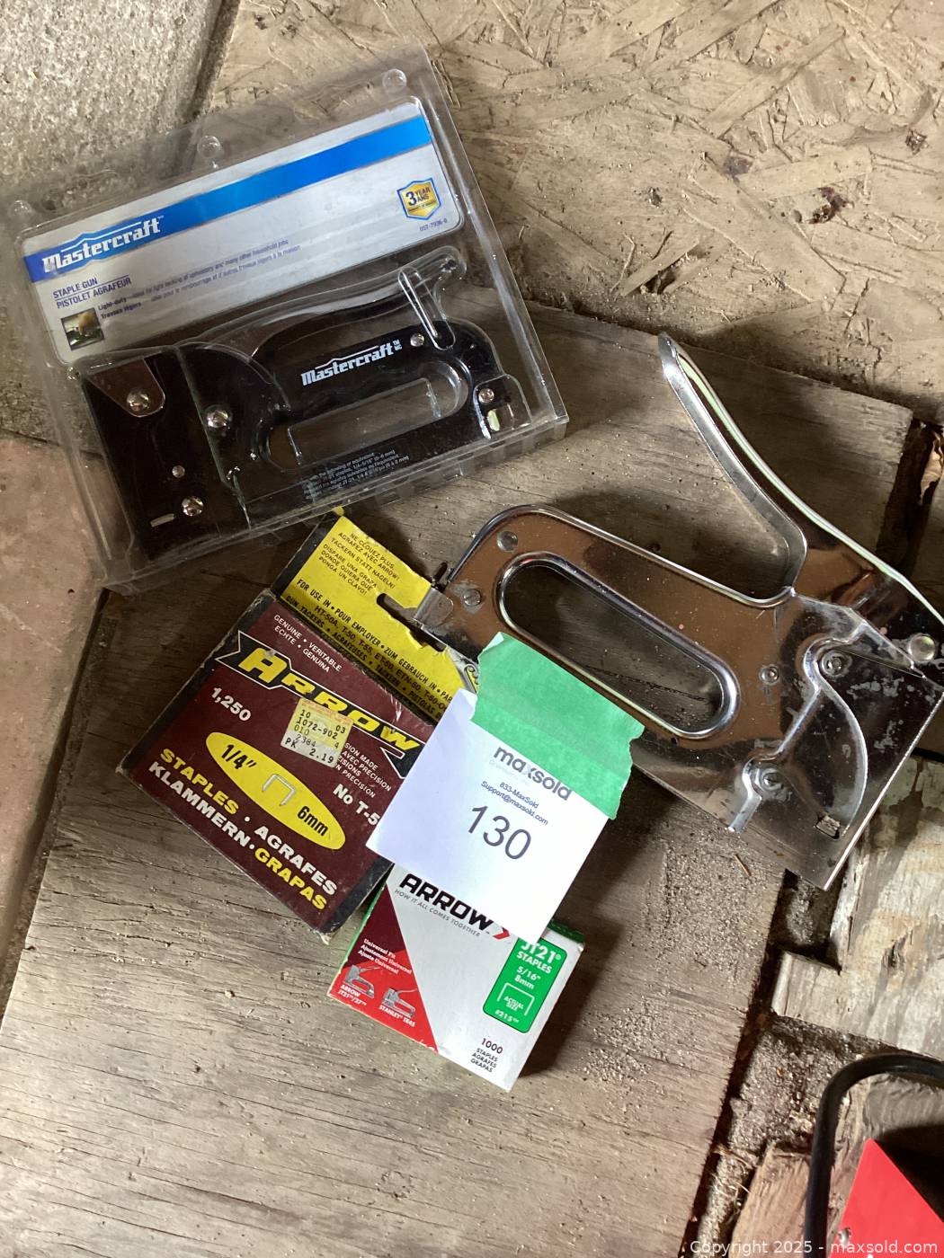 Mastercraft T-50 Staple Tool with Staples Included | Port Perry ...
