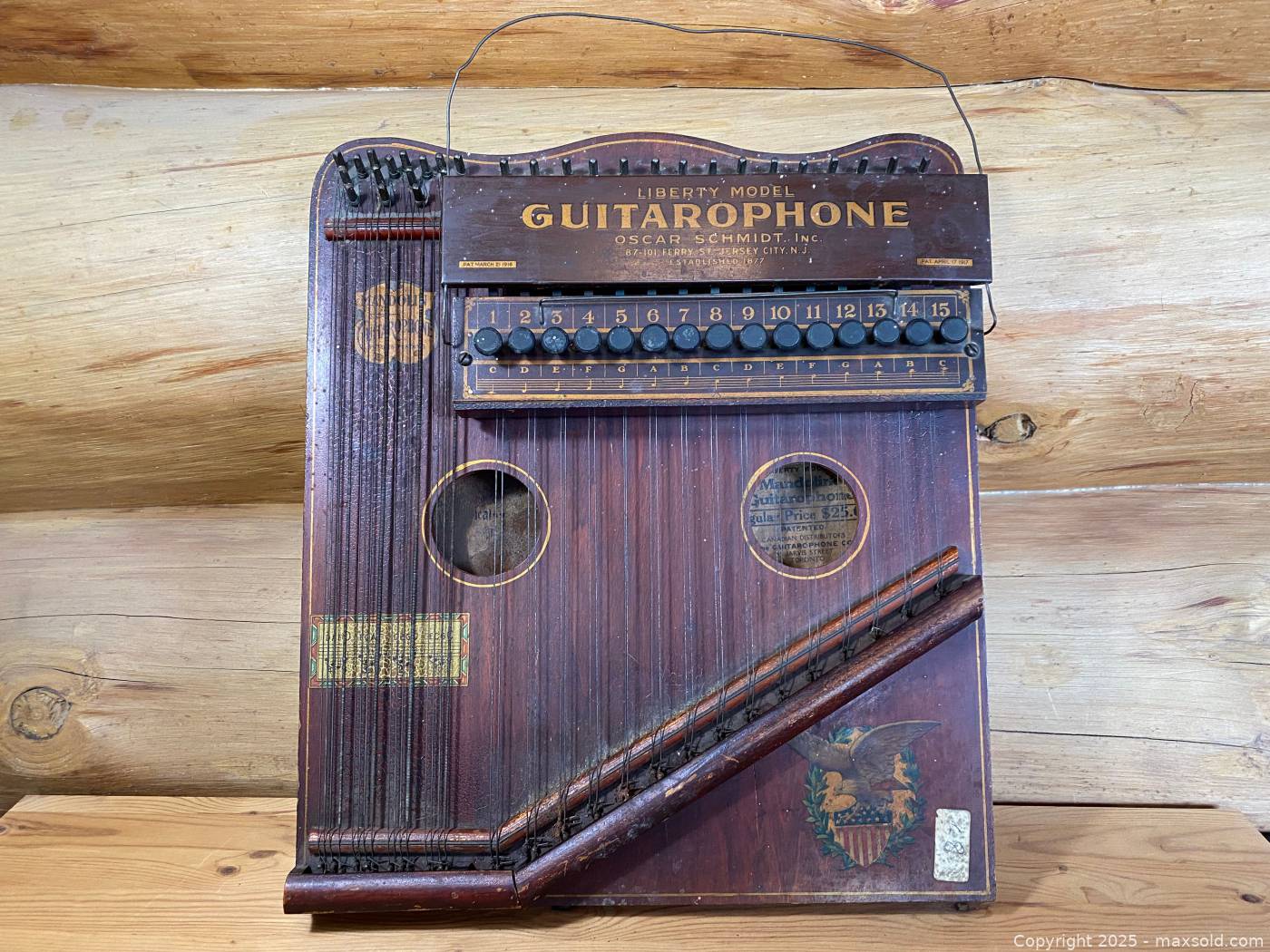 Antique Liberty Model Guitarophone by Oscar Schmidt Inc. – Patented ...
