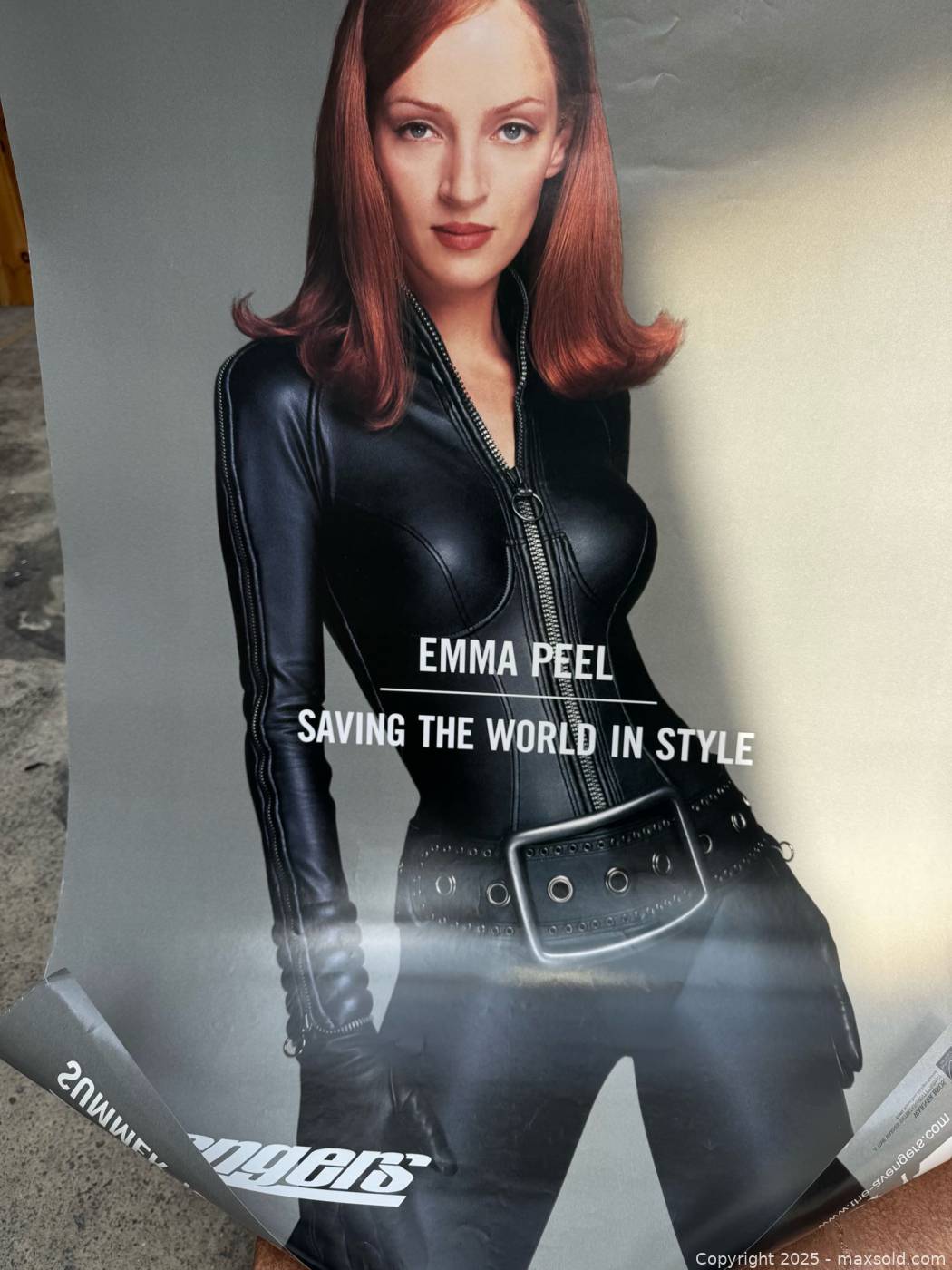 Emma Peel the Avengers Movie Poster A | Norwood (Massachusetts, USA ...
