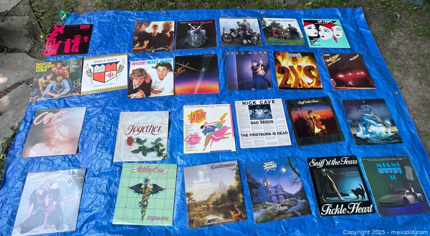 Vinyl Records Collection: 25 Albums with Original Covers | Toronto ...