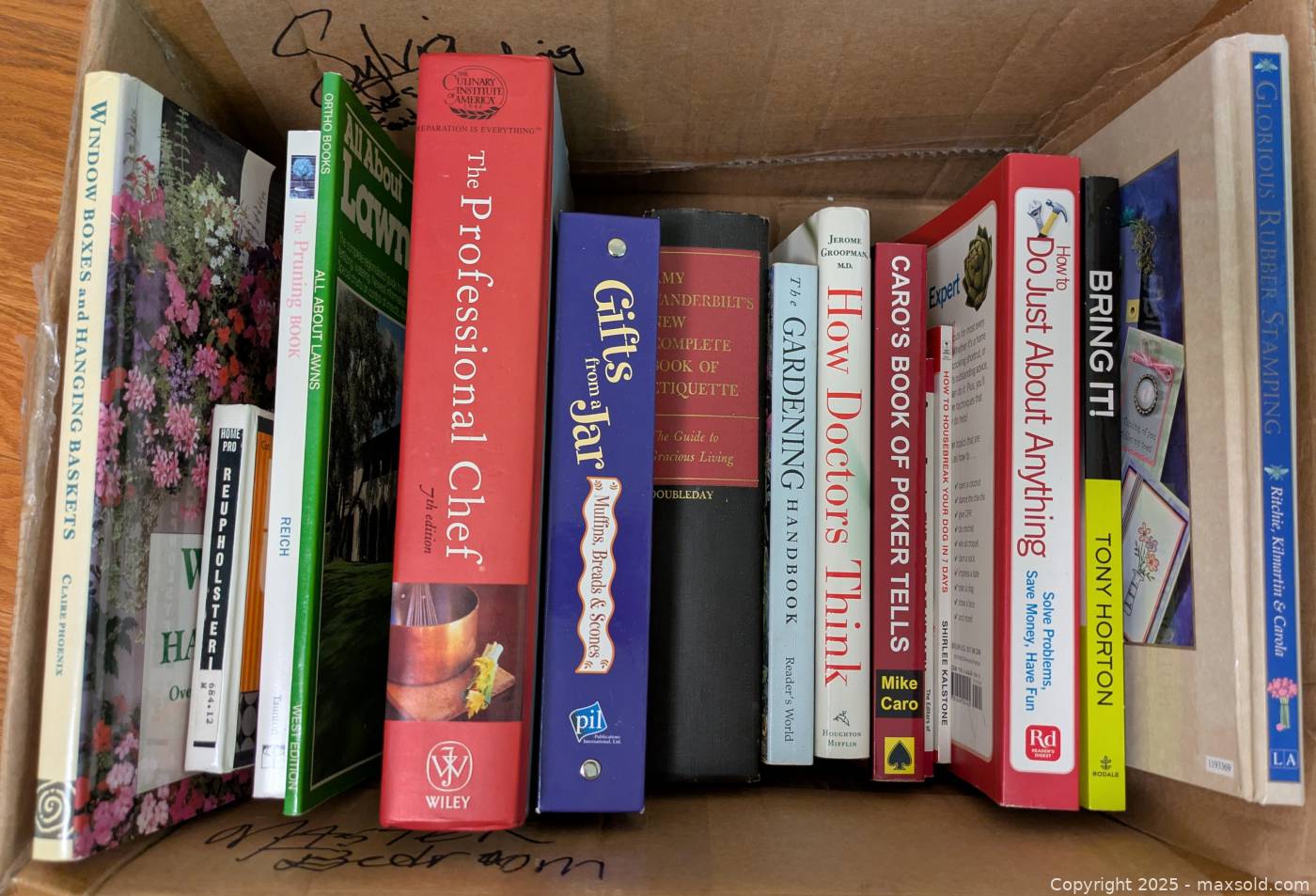 Books - The Professional Chef 7th ed, Gardening, Various | Vancouver ...