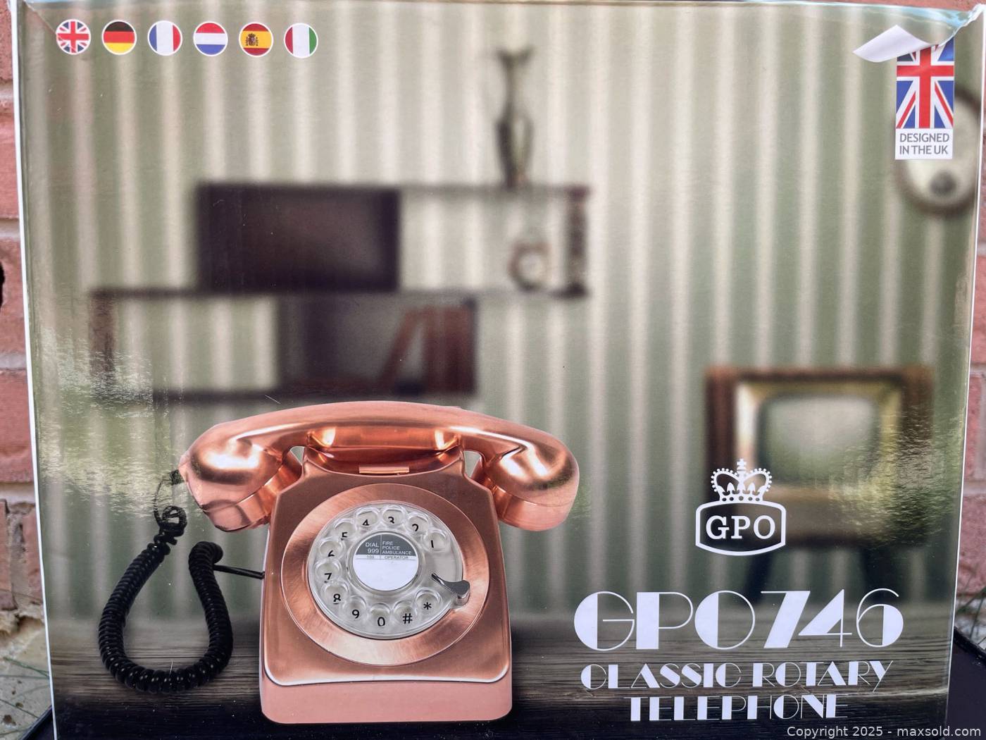 GPO 746 Classic Rotary Telephone in Azure Blue | Ajax (Ontario, Canada ...