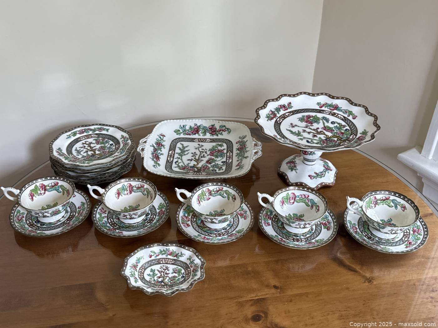 Antique Coalport Indian Tree Tea Set | Exeter (Ontario, Canada) PARTNER MANAGED Estate Sale ...