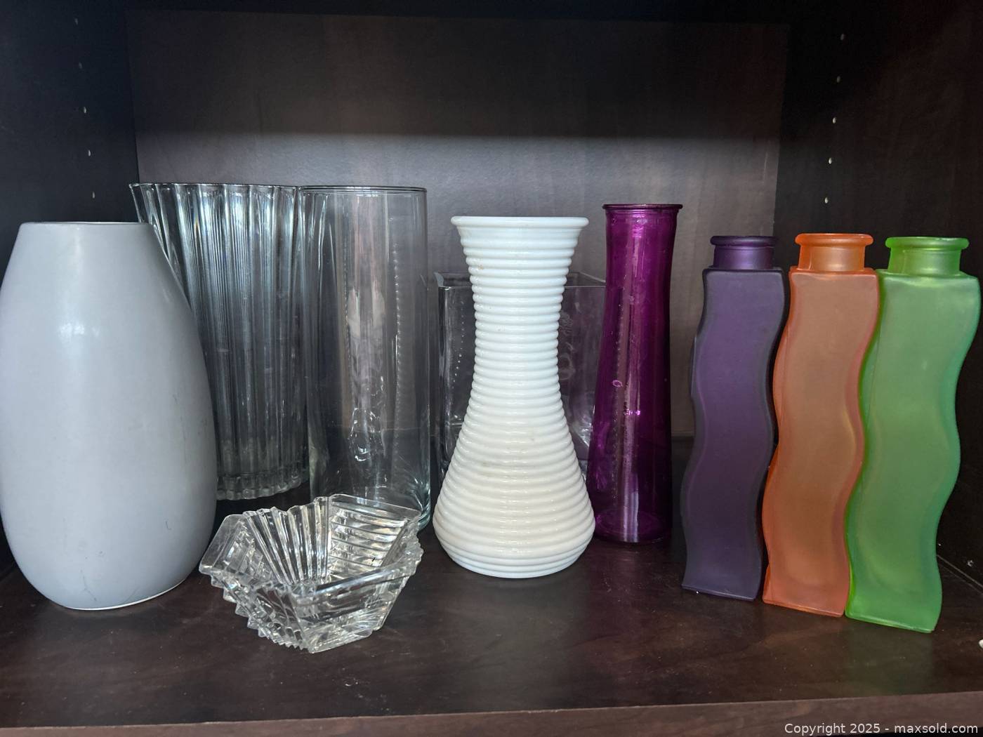 Contemporary Glass & Ceramic Vases - Multi-Color Set | Sacramento ...