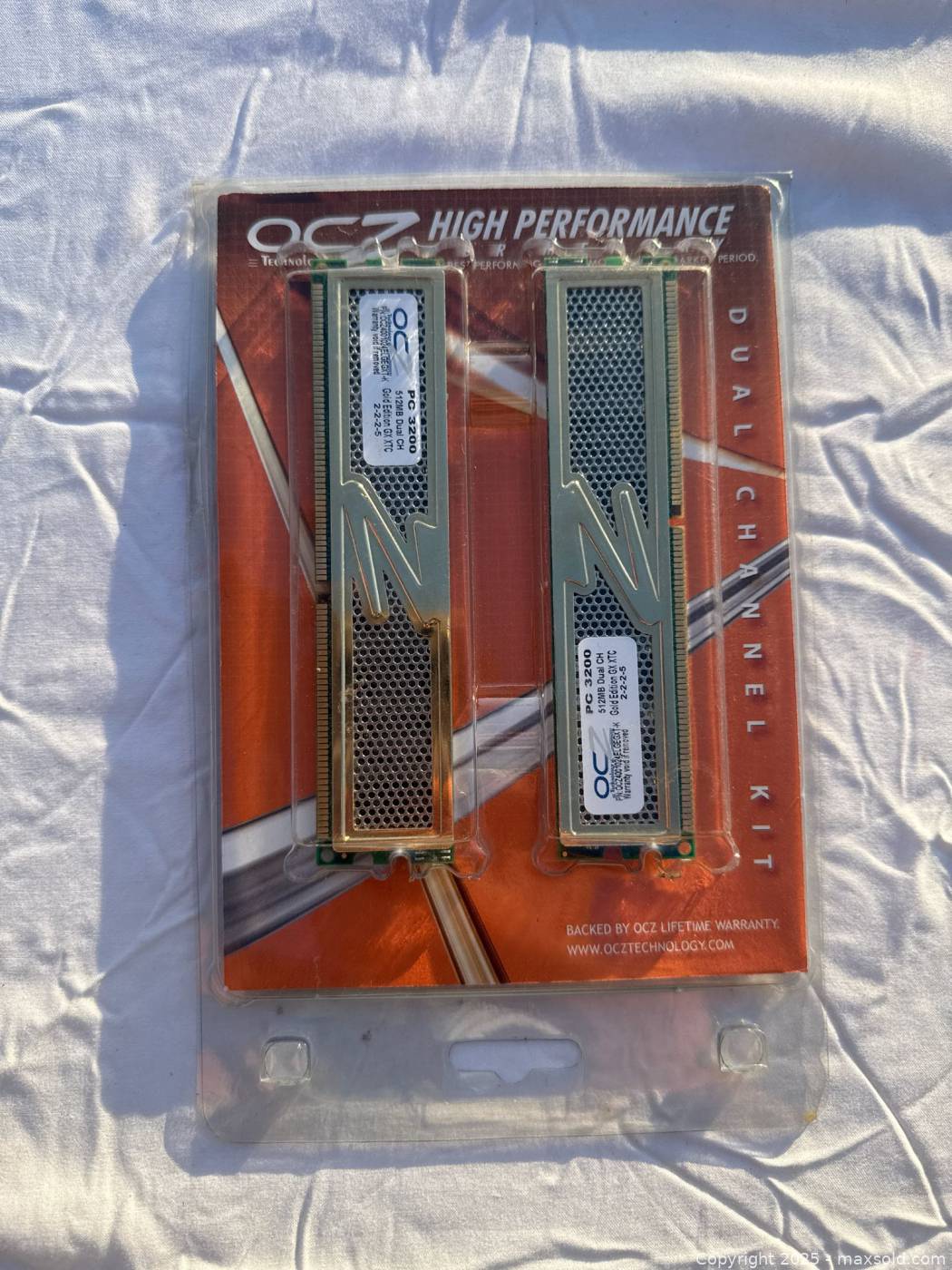 OCZ PC2-3200 DDR2 Memory RAM - 1024MB (New) | Vaughan (Ontario, Canada) SELLER MANAGED ...