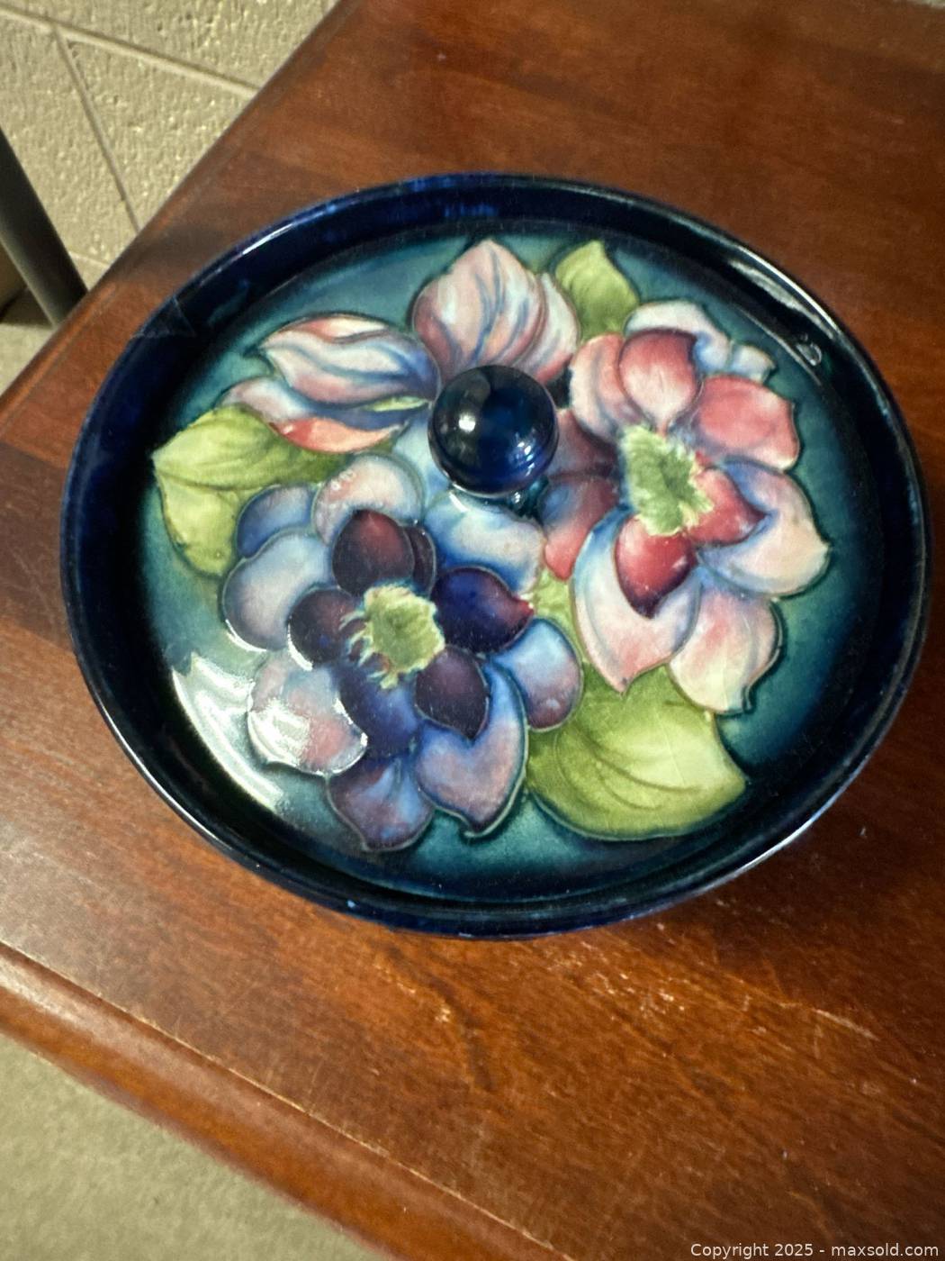 Moorcroft bowl with lid, hand painted fish plate | Guelph (Ontario ...
