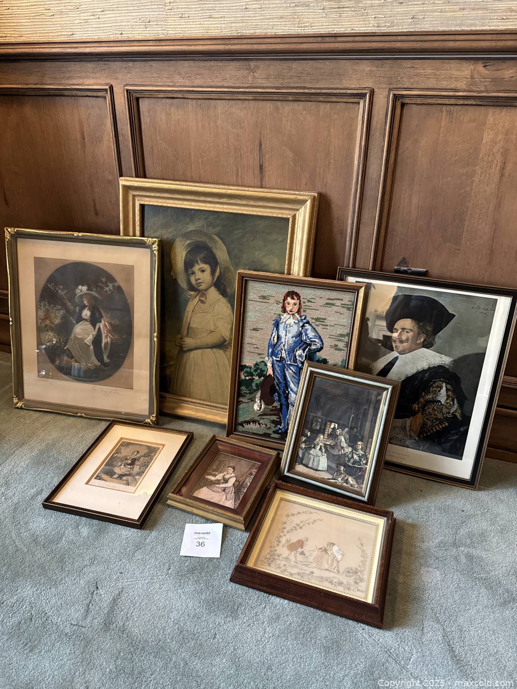 Vintage Framed Prints in Wooden Gold Frames | North York (Ontario ...