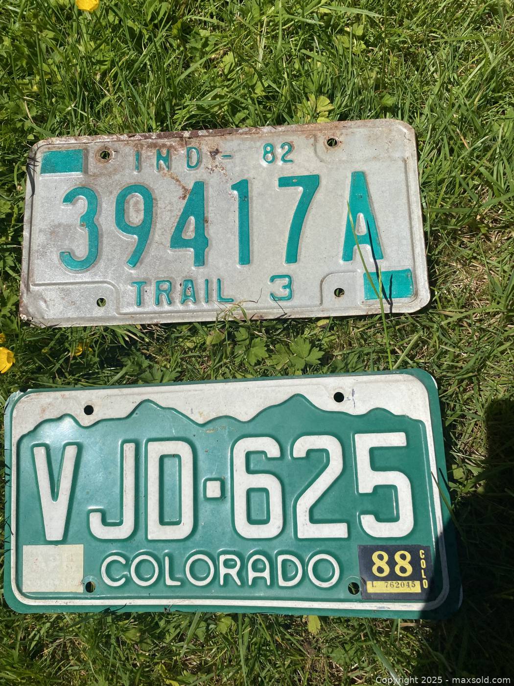 Colorado and Indiana license plate | Surrey (British Columbia, Canada ...