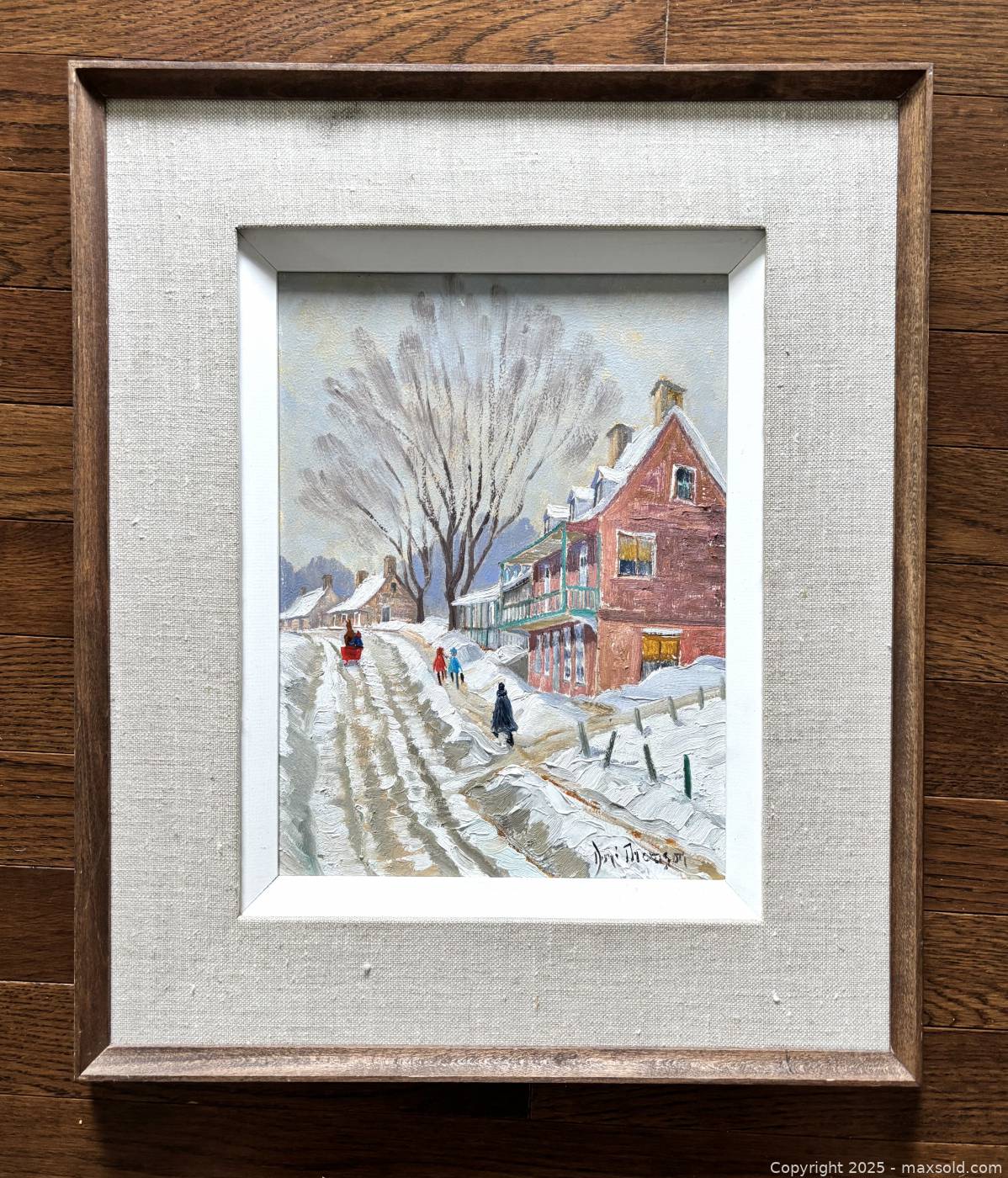 Dori Thomson Original Signed Oil Painting - Cdn Listed Artist ...