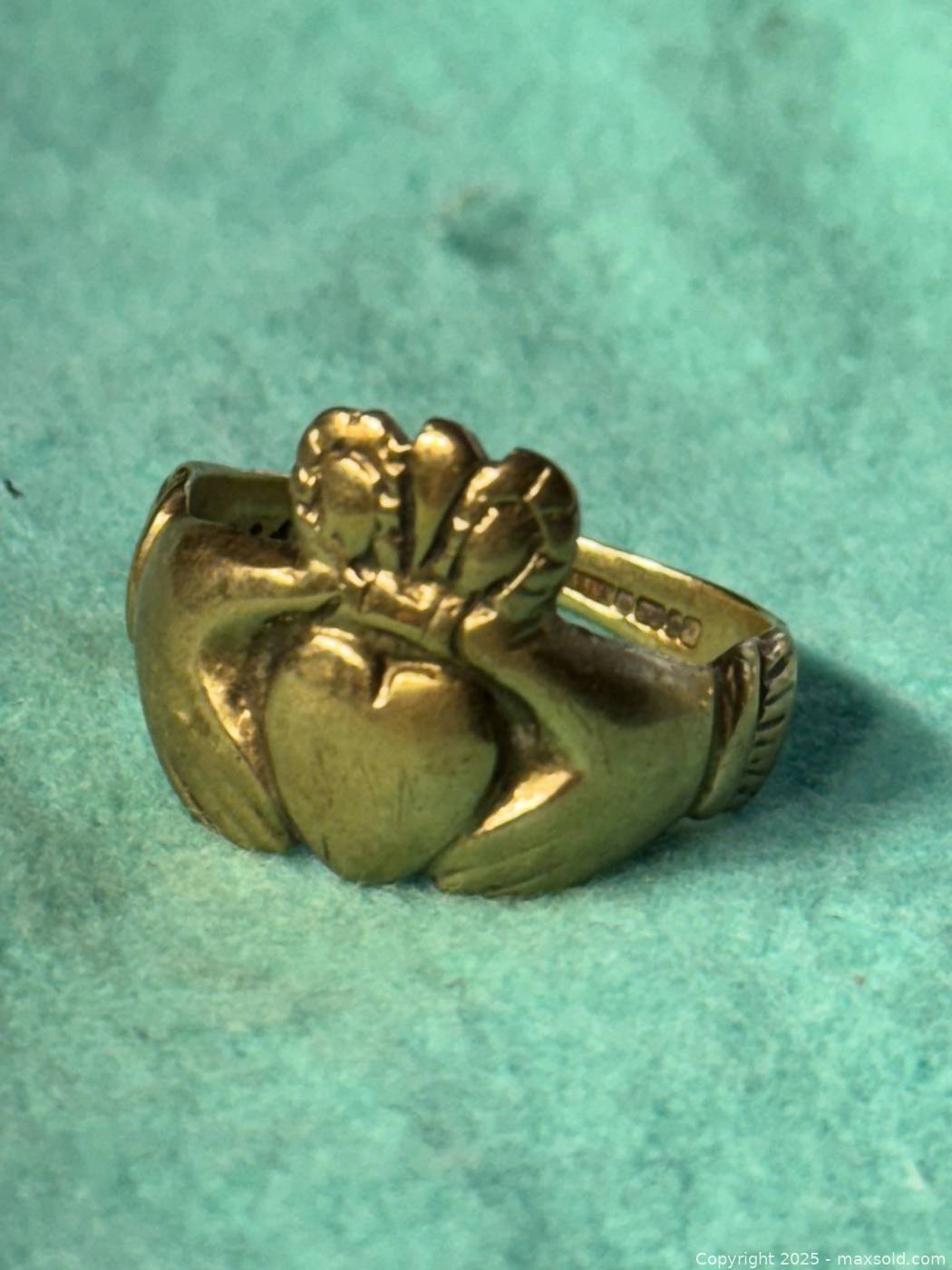 18 Kt Gold Irish Claddagh Ring Stamped | Toronto (Ontario, Canada ...