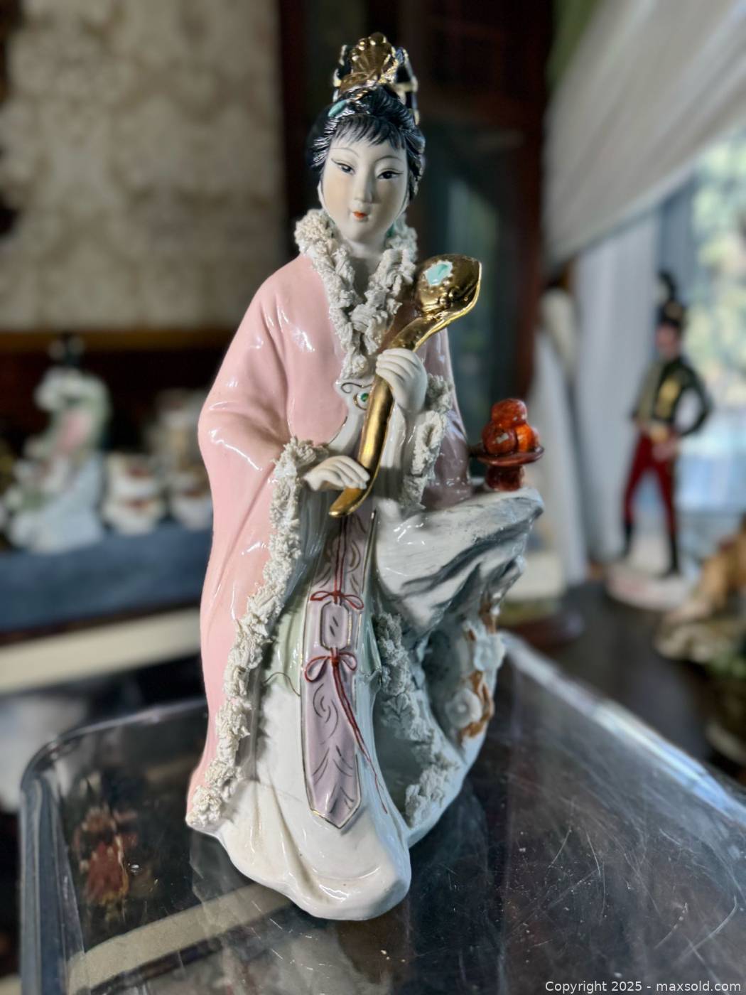 Vintage Asian Porcelain Lady Figurine 12" X 4" | Toronto (Ontario ...