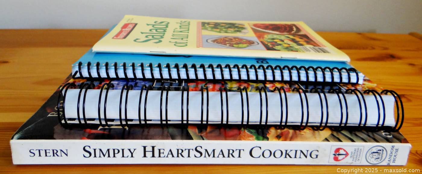 4 cookbooks | Scarborough (Ontario, Canada) SELLER MANAGED Moving ...