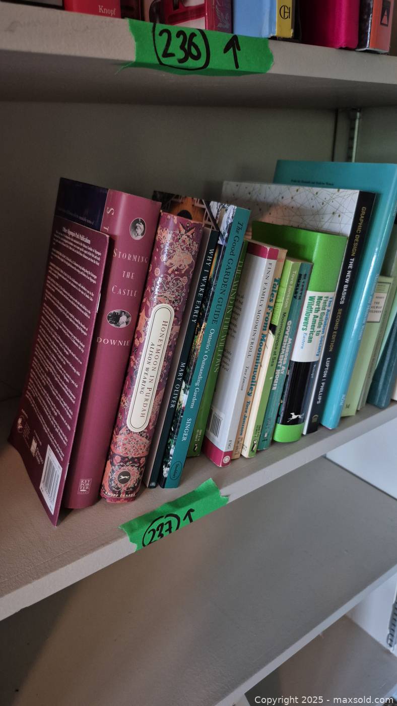 Diverse Collection of Fiction Books by Renowned Authors | Toronto ...