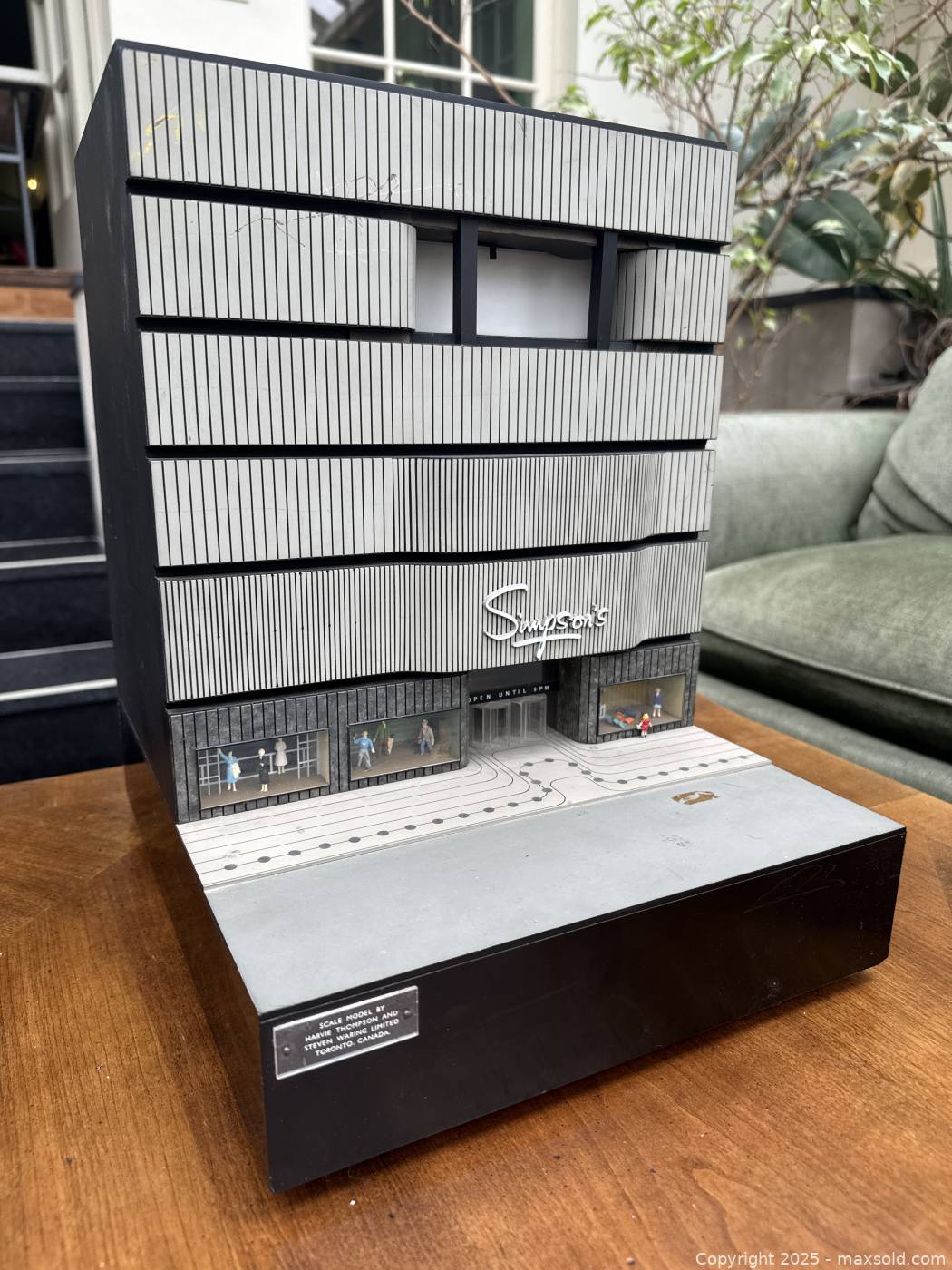 One of a Kind Simpsons Department Store Architectural Model | Toronto ...