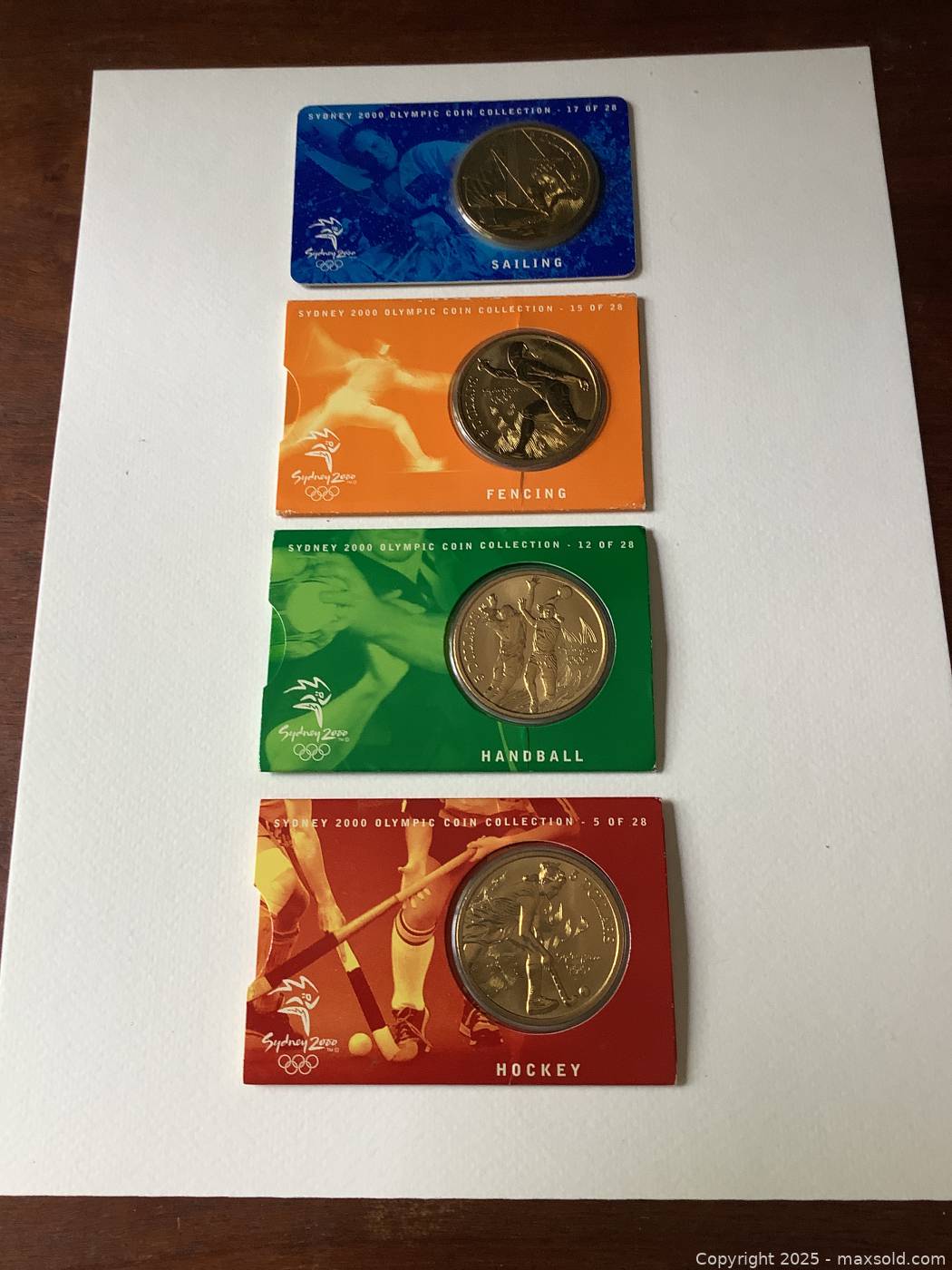 Sydney 2000 Olympic Coin Collection - 4 Coins | Toronto (Ontario ...