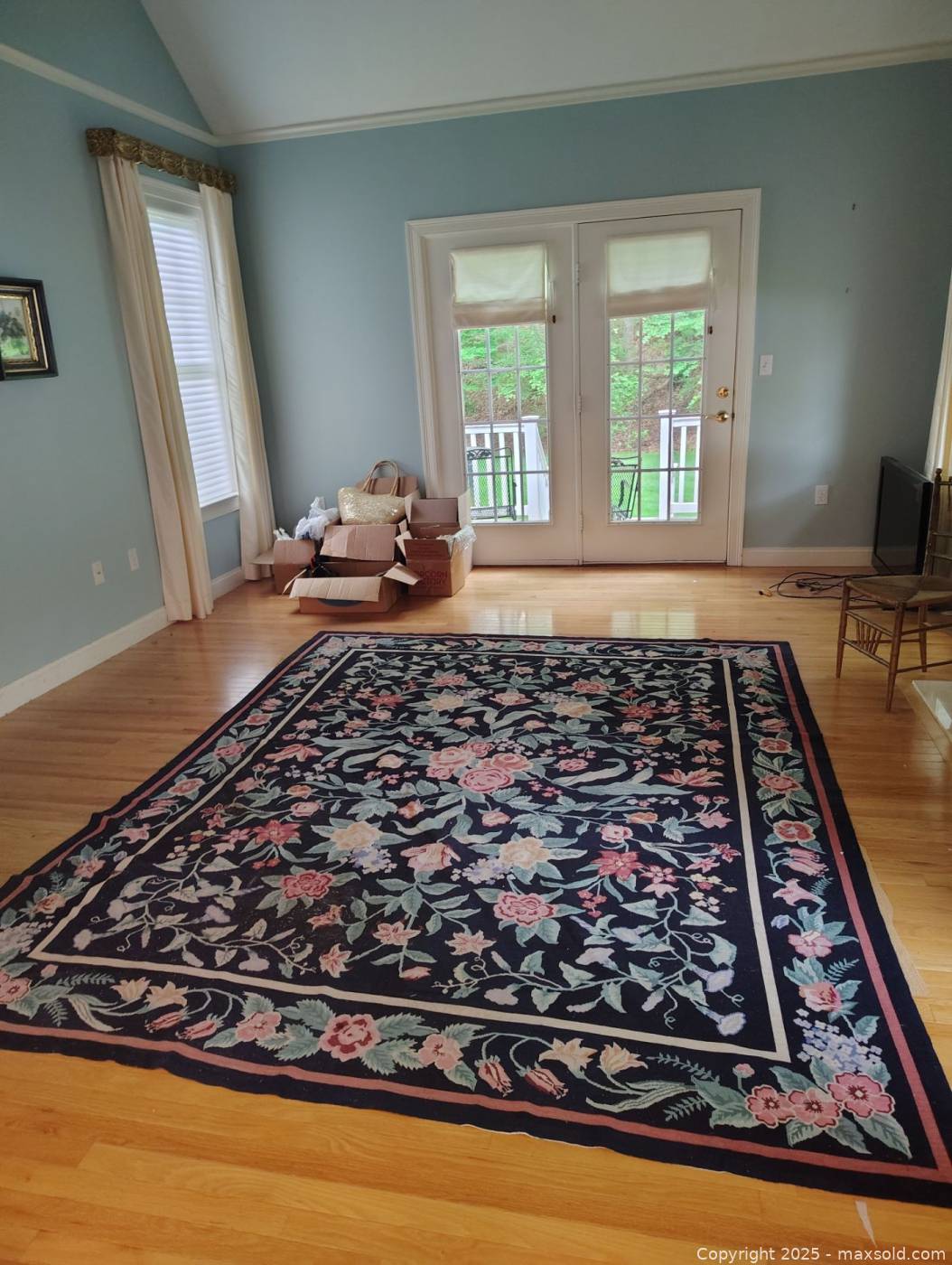 Antique NEEDLEPOINT Rug | Norfolk (Massachusetts, USA) SELLER MANAGED ...