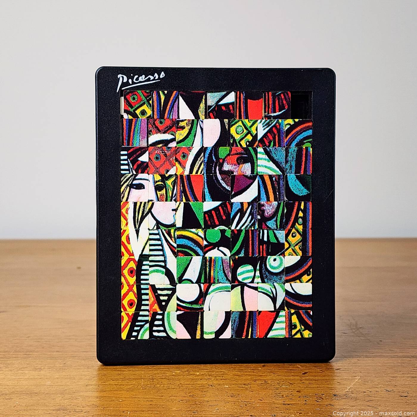 1996 Pablo Picasso Museum Company Sliding Puzzle, Girl Before a Mirror ...
