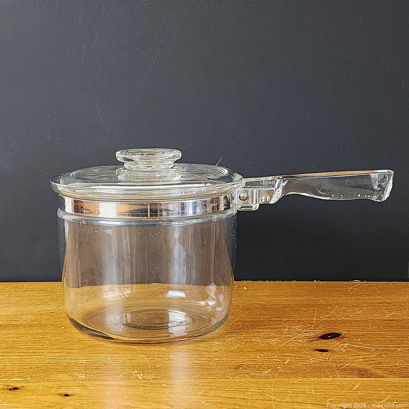 Clear Glass Vintage Pyrex Flameware 1 ½ Qt Cooking Pot with Lid | North ...