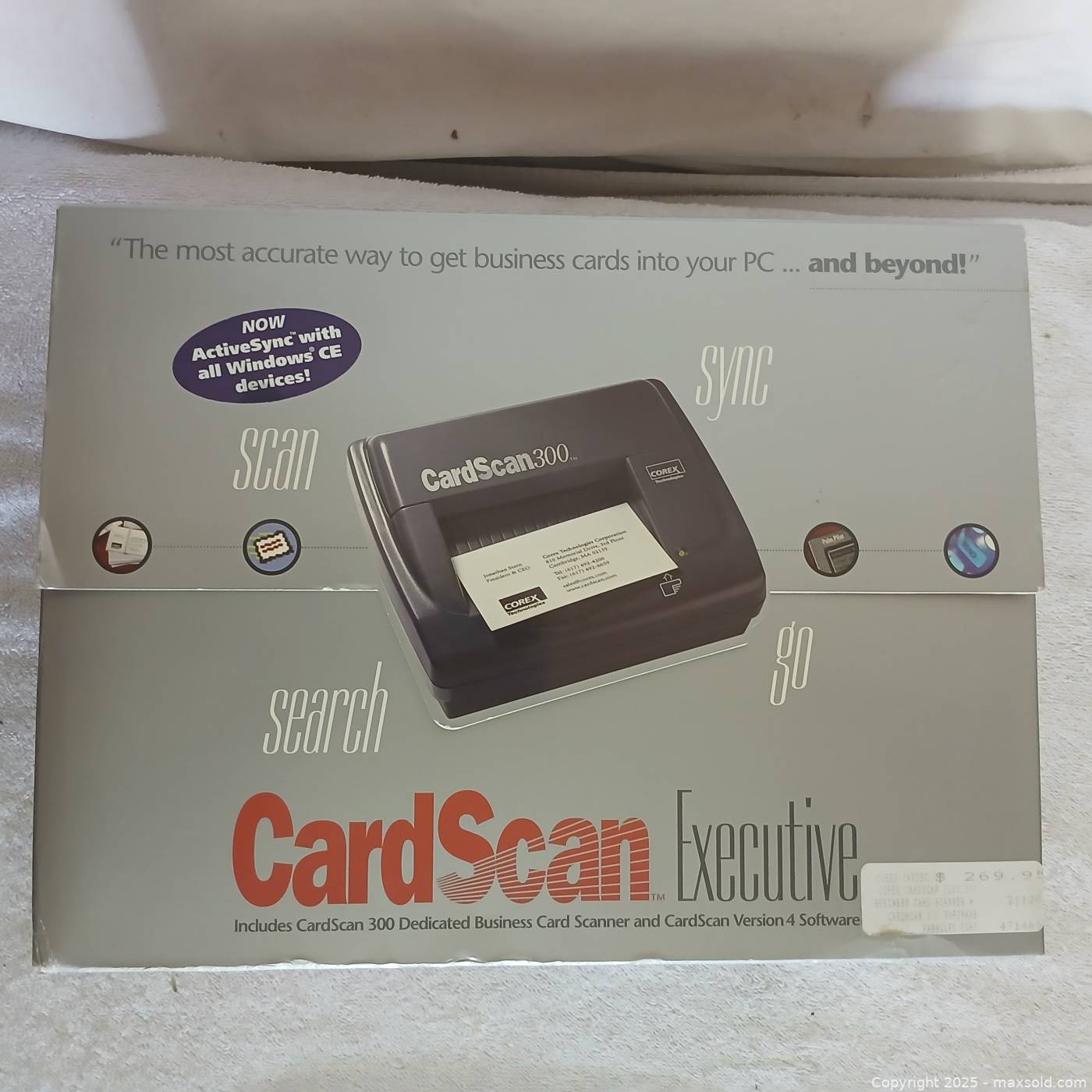 CardScan 300 Executive | Sun City (Arizona, USA) SELLER MANAGED ...