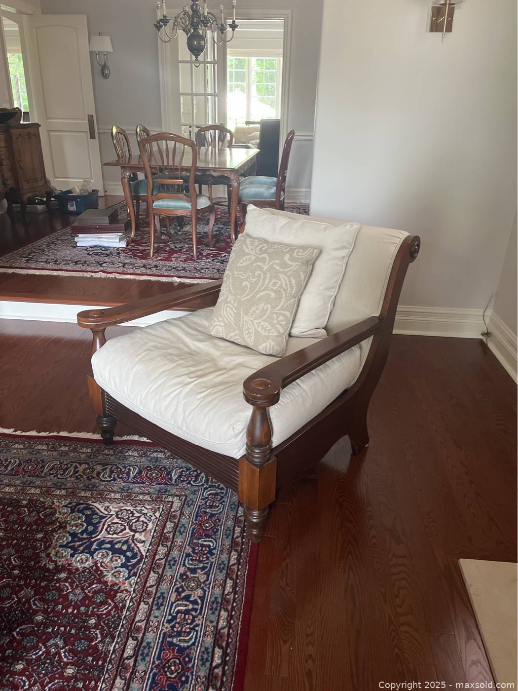 Plantation Style Solid Wood Arm Chair | North York (Ontario, Canada ...