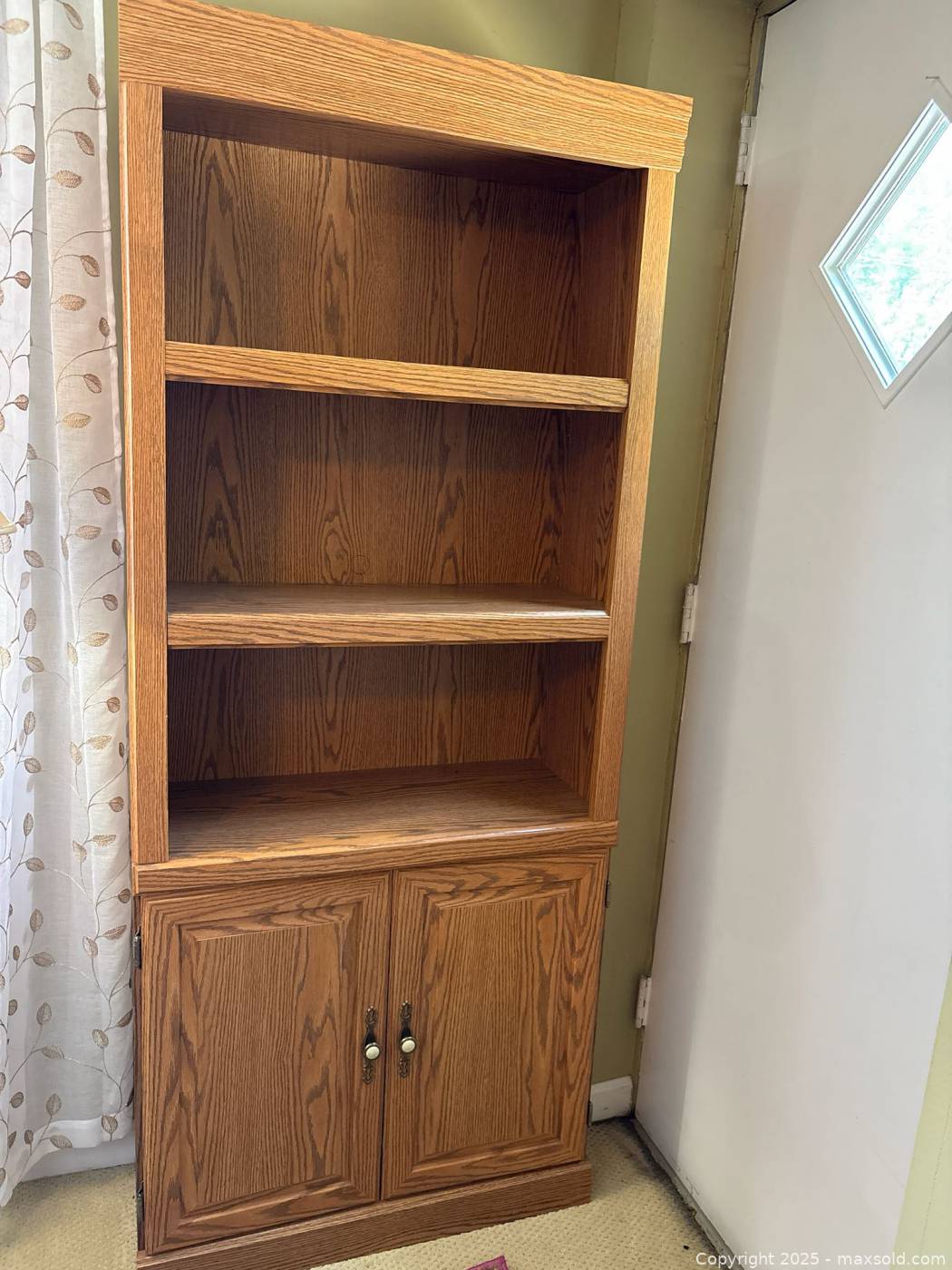 Bookshelf with Lower Cabinet Storage | Alexandria (Virginia, USA ...