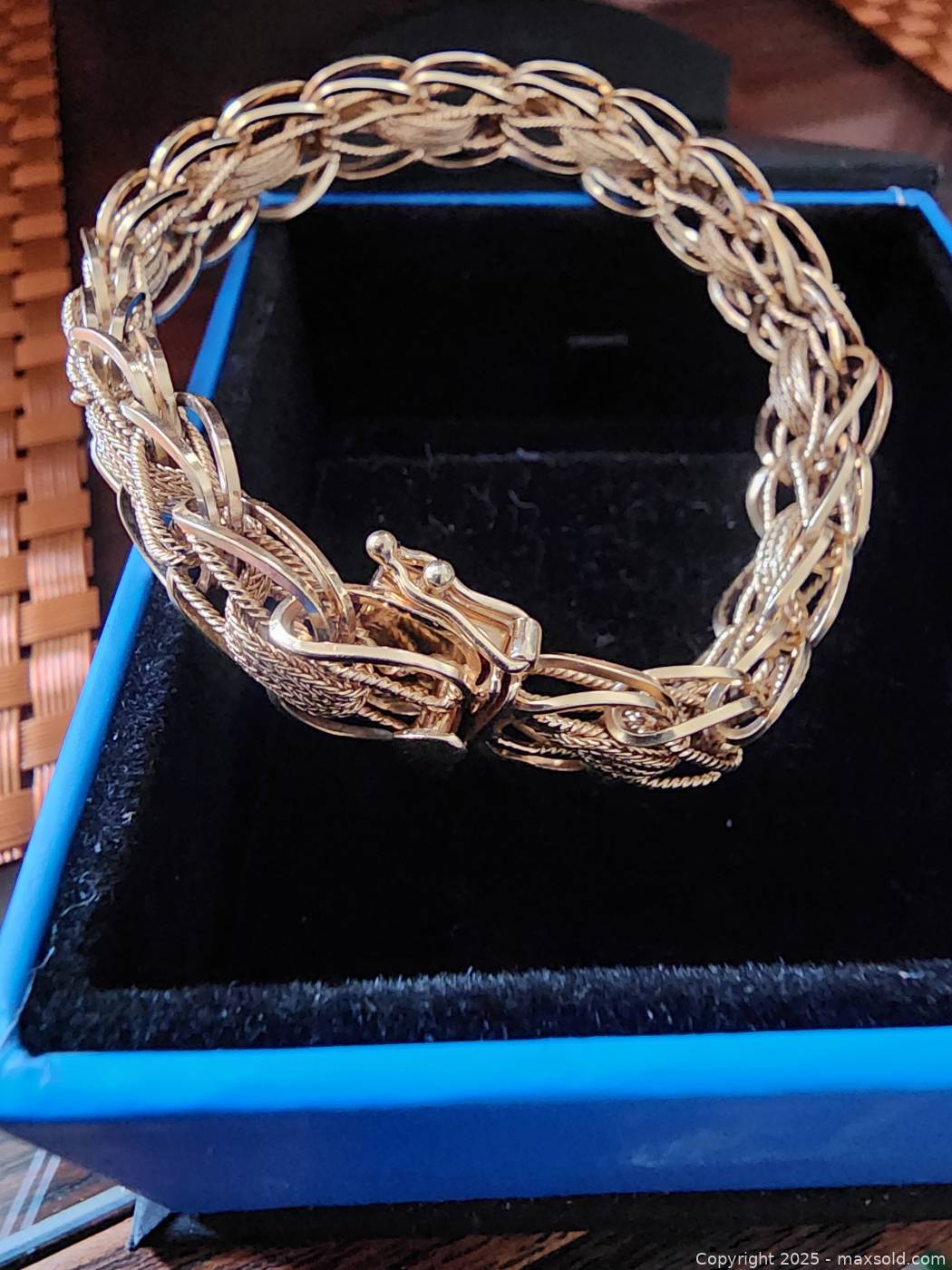 14 k stamped gold bracelet | Arvada (Colorado, USA) SELLER MANAGED ...