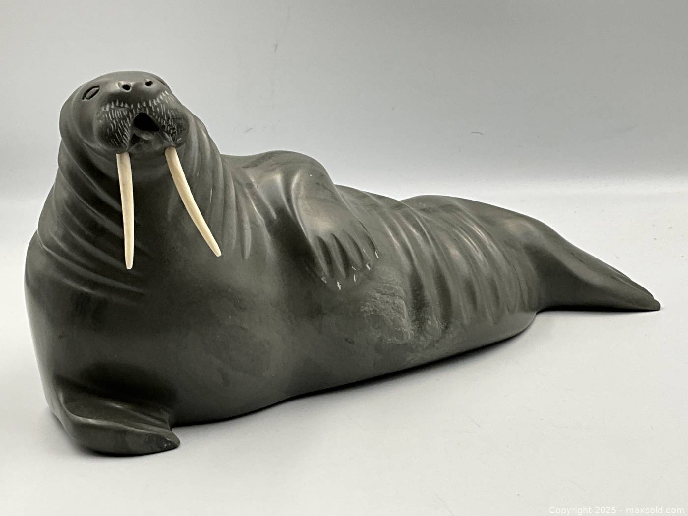 Simeonie Uppik Signed Walrus Sculpture | Oakville (Ontario, Canada ...