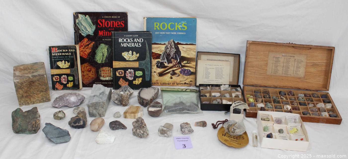 Vintage Rocks, Minerals, and Educational Kits Collection | Burbank ...