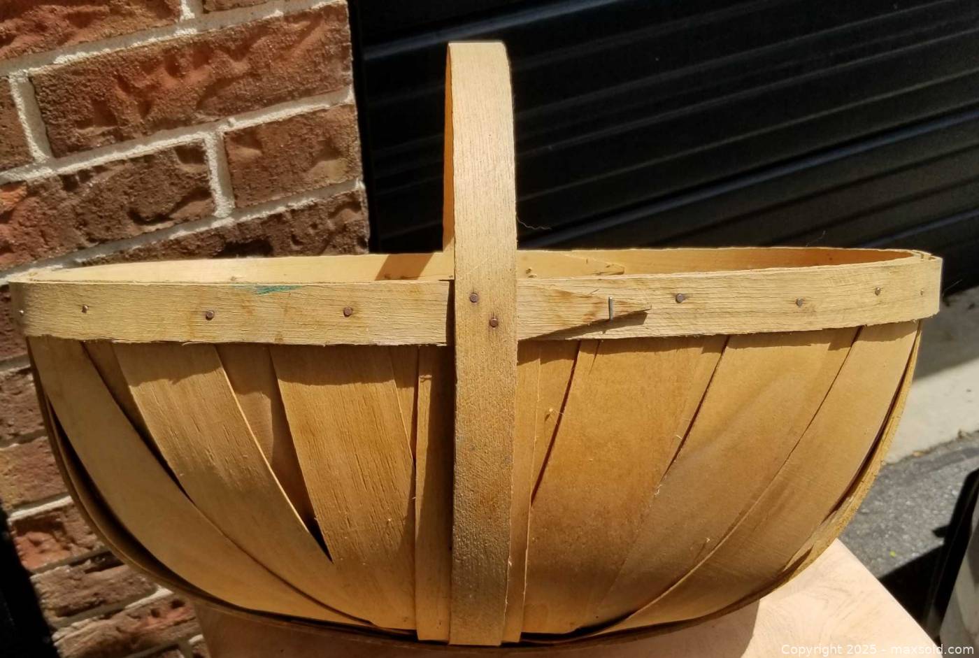 Vintage Apple Gathering Split Wood Basket | Aurora (Ontario, Canada ...